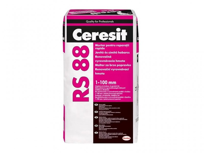 Ceresit RS 88 25kg - Samonivelační stěrka Ceresit - Podlahářství Martin ...